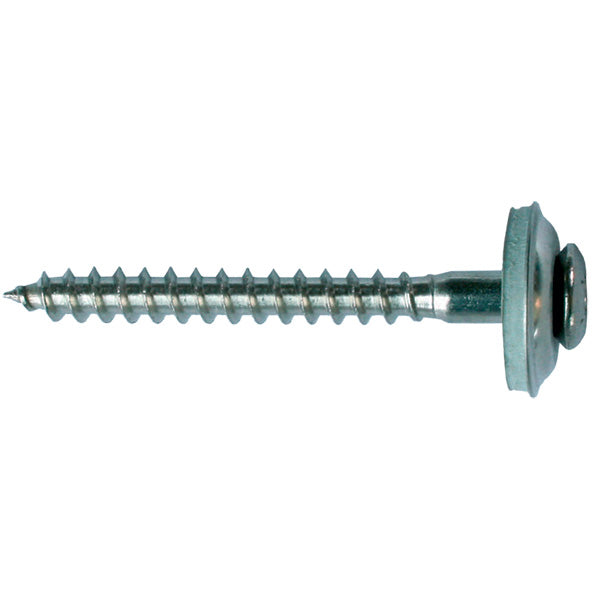 Plumber's screw 4.5x100 mm TX 20 stainless steel loose disc 100 pcs/pa ...