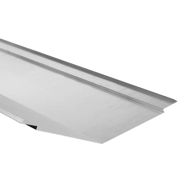 Skotrende 21 B 7" dobbelt alu 0,6x40x10x165x165x10x40x1000 mm — BLIKSHOP.DK